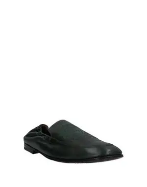 Dolce & Gabbana Dark Calfskin Loafers - Green