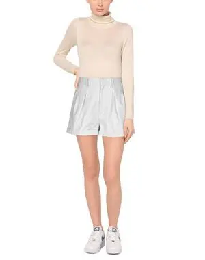 Isabel Marant Lambskin Shorts - Grey