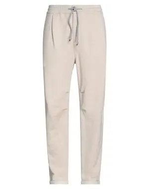 Brunello Cucinelli Man Pants Grey Size Xxl Cashmere Beige