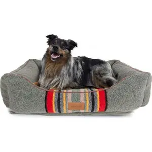 Pendleton Kuddler Dog Bed - Heather Green