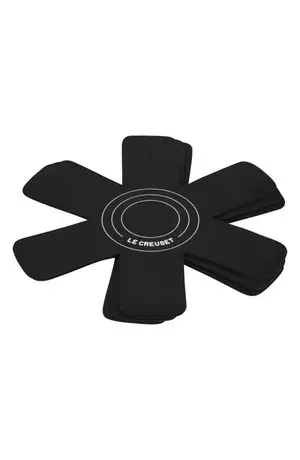 LE CREUSET Set Of 3 Felt Pan Protectors - Black
