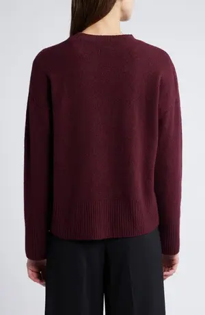 & Other Stories Crewneck Sweater - Red Dark
