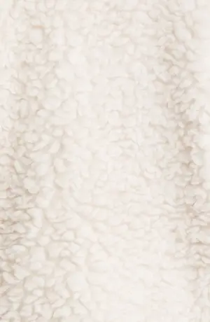 Vero Moda Elvira Faux Shearling Jacket - Oatmeal