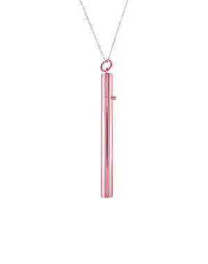 AMBUSH AMBUSH 925/1000 Silver Necklace Fuchsia