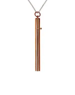 AMBUSH AMBUSH 925/1000 Silver Necklace Red