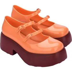 Melissa Melissa Farah Platform Mary Jane Orange