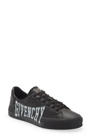 Givenchy City Sport College Logo Sneaker Black/ White