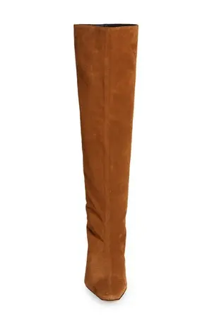 Staud Wally Knee High Boots - Tan