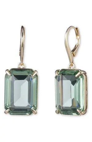 Ralph Lauren Erinite Drop Earrings - Green