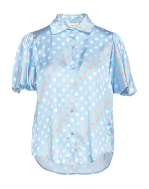 TOY G. Polka-dot Shirt - Sky Blue