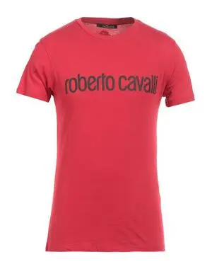 Roberto Cavalli T-shirt Size Cotton - Red