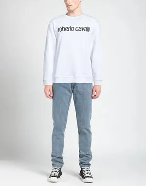 Roberto Cavalli Fleece Sweatshirt - White