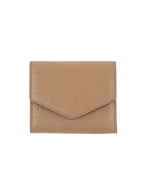 MAISON MARGIELA Woman Wallet Light Grey Size - Bovine Leather Beige