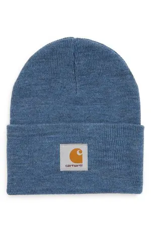 Carhartt Work In Progress Carhartt WIP Heather Knit Watch Hat Storm Blue Heather