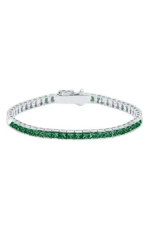 CRISLU Tennis Bracelet - Emerald