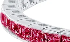 CRISLU Tennis Bracelet - Ruby