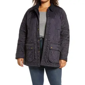 Barbour Beadnell Polarquilt Jacket - Navy/navy