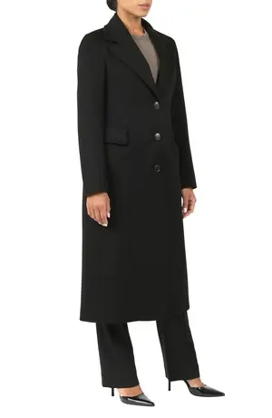 Fleurette Holland Longline Wool Coat