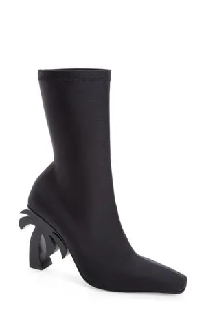 Palm Angels Palm Heel Scuba Knit Boot