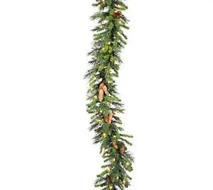 VICKERMAN 9' X 14' Cheyenne Garland By - One-color