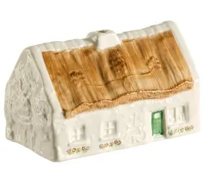 BELLEEK Pottery The Quiet Cottage - One-color
