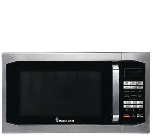 MAGIC CHEF 1.6 Cu. Ft. Countertop Microwave - Stainless Steel - Silver