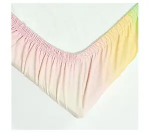 LUSH DECOR Hello Spud Ombre Cotton Fitted Crib Sheet