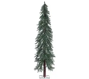 GERSON INTERNATIONAL 7' Unlit Alpine Tree With 961 Tips - One-color