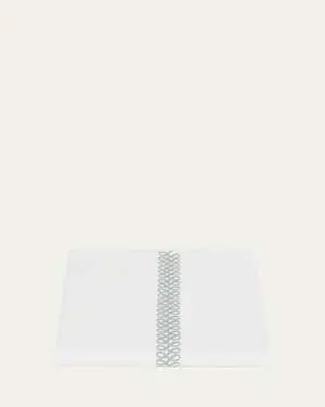 MATOUK SCHUMACHER Astor Braid Duvet Cover - Silver