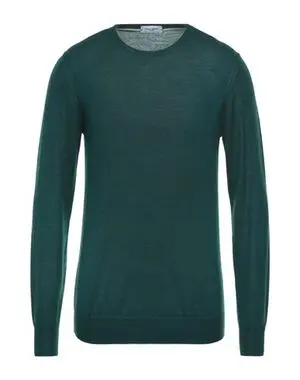PAOLO PECORA Dark Wool Crewneck Sweater