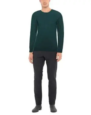 PAOLO PECORA Dark Wool Crewneck Sweater