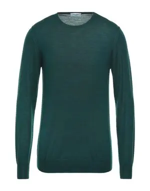PAOLO PECORA Dark Wool Crewneck Sweater