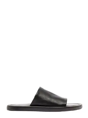 Balenciaga Easy Slide Smooth Leather Sandals