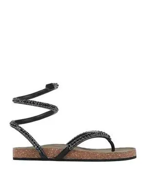 STRATEGIA Leather Thong Sandals