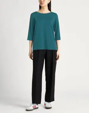 Majestic Filatures T-shirt Emerald Size Viscose, Elastane