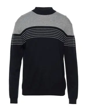 Alpha Studio Striped Sweaters For Men