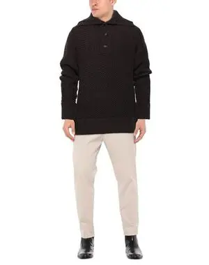 PAOLO PECORA Turtleneck In Virgin Wool And Acrylic