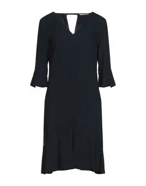 SEVENTY VENEZIA Mini Flared Dress - Dark Blue