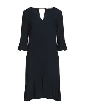SEVENTY VENEZIA Mini Flared Dress - Dark Blue