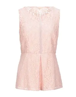 SEVENTY VENEZIA Peplum Top - Light Pink