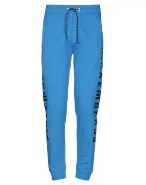 BIKKEMBERGS Pants Size Cotton, Elastane - Blue