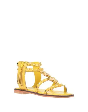 CAFÈNOIR Sandals Marigold Size Soft Leather