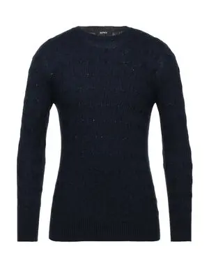 Alpha Studio Knitted Sweater - Blue