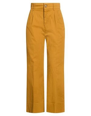BERWICH Pants Mustard Size Cotton, Elastane - Yellow