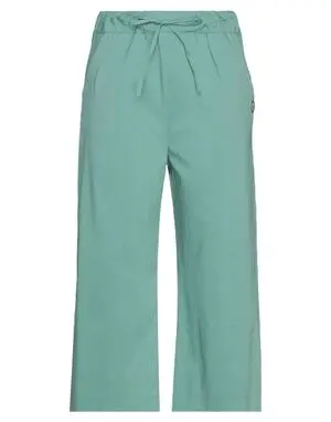Pinko Cropped Straight-leg Pants - Sage Green