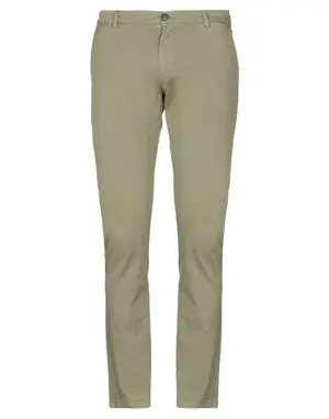 Brian Dales Cotton Blend Chinos - Military Green