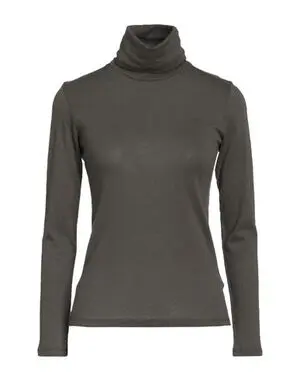 Majestic Filatures T-Shirt Plum Cotton Cashmere Green