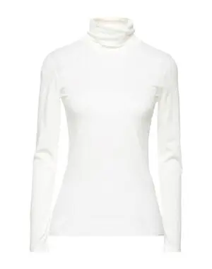 Majestic Filatures T-Shirt Plum Cotton Cashmere White