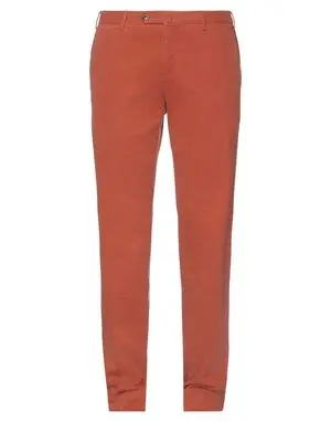 PT TORINO Tailored Straight-Leg Pants Rust
