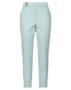 Peserico Tapered Two-tone Pants - Green